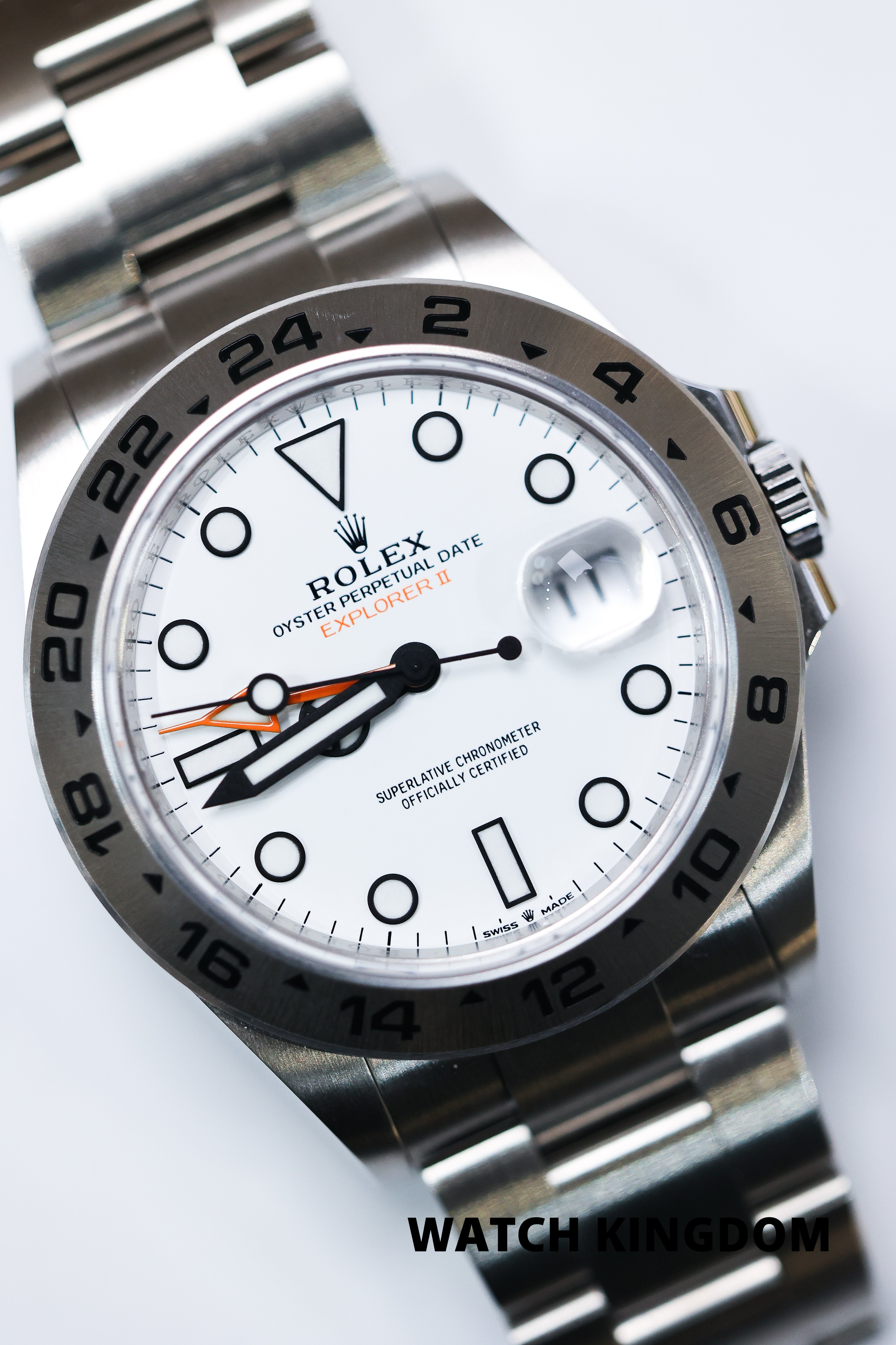 2025 Rolex Explorer II "Polar White" Ref. 226570 A001163 – Watch Kingdom